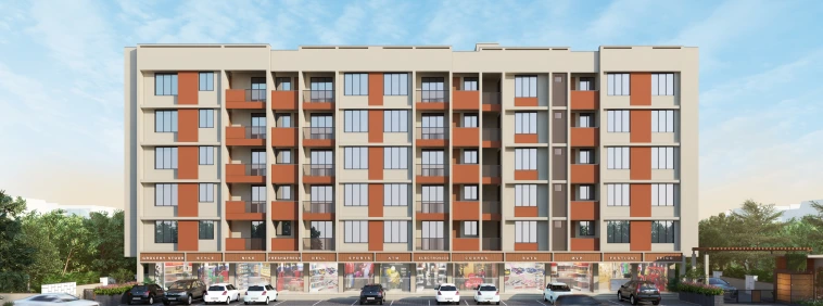 Vastu Utsav 1bhk 2bhk Flats at Vapi, Tukwada